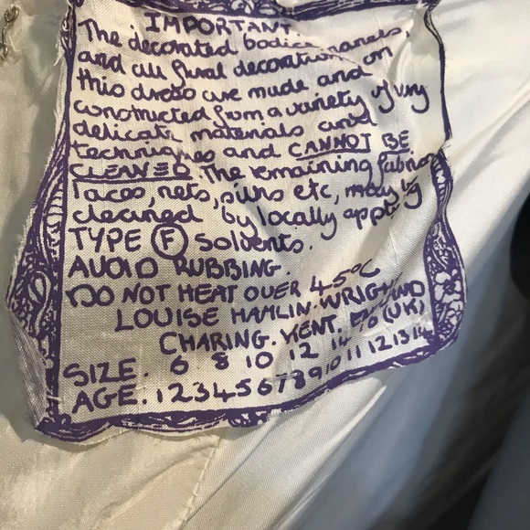 Louise Hamlin Wright | Dresses | Wedding Dress Gown Ivory 6 Louise ...